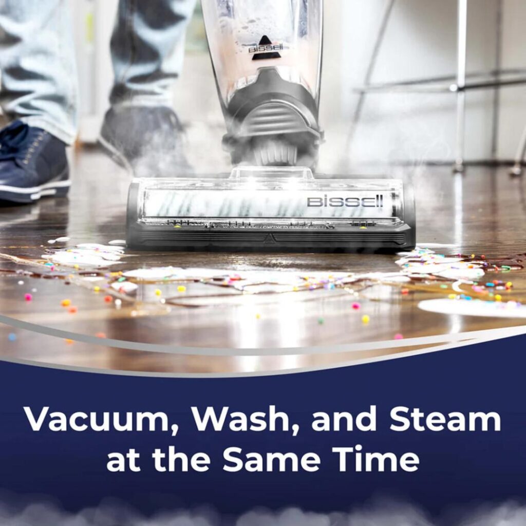 Bissell CrossWave HydroSteam Wet & Dry Vacuum - VacDirect